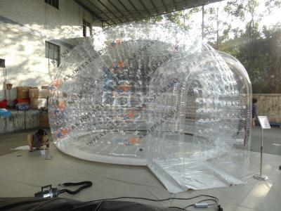 China Bespoke Dome Shaped Inflatable Tent / Clear Inflatable Tent For Outdoor Events for sale