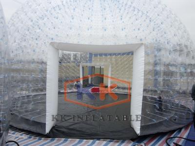 China Cool Style Transparent Inflatable Tent / Inflatable Clear Tent For Outdoor Camping KKT-G22 for sale