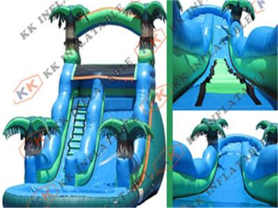 Cina Spessore UV anti- gonfiabile del grande acquascivolo enorme 0.55mm in vendita