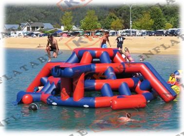 China Adult Funny Inflatable Water Game Crazy For Amusement Park Equipment for sale