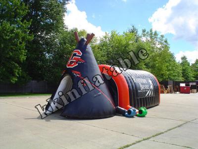 China Fire resistant Cartoon Inflatable Tunnel Gate For Outdoor Events for sale