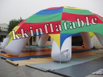 China Outdoor Rainbow Advertising Inflatable Tent For Promotion Events KKT-G25 for sale