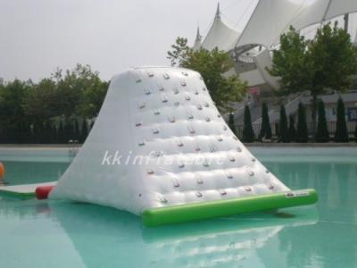 China Pvc Material Inflatable Water Game Inflatable Water Rock Climbing Wall Supplier Kwg-g044 for sale