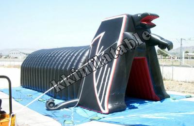 China Sport Field Special Inflatable Tunnel with High Strength PVC tarpaulin for sale