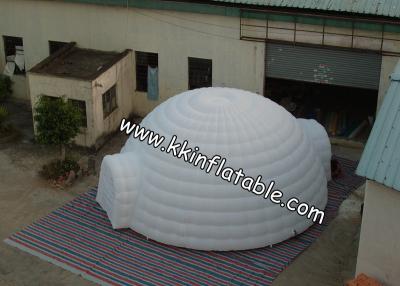 China Custom Outdoor Inflatable Tent / Inflatable Igloo Tent for sale