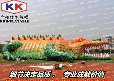 China Large Latest Crocodile Inflatable Tent Tunnel / Inflatable Construction Tents for sale