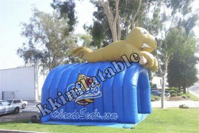 China Haunted Igloo Model Inflatable Tunnel For Outdoor Activities And Games for sale