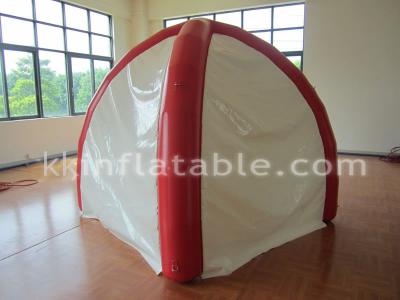 China OEM Outdoor Four Leg Inflatable Tent , PVC Inflatable Tent with Digital printing for sale