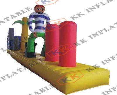 China Custom Color Inflatable Obstacle Game For Outdoor Backyard Kws-g65 for sale
