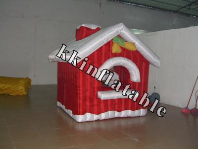 中国 家供給のためのクリスマスの装飾の膨脹可能な家/膨脹可能なモデル 販売のため