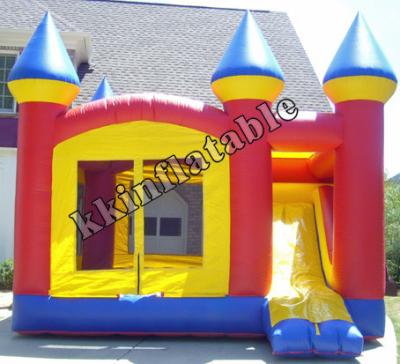 Cina Castello di salto gonfiabile combinato Kzh-g006 del castello tropicale dello scorrevole di spettacolo dei bambini per la terra del gioco dei bambini in vendita