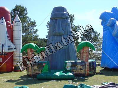 China Outdoor Giant Inflatable Sports bounce house rentals Exciting Climbing Wall KSG-G03 for sale