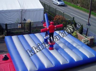 China Fire Resistant Fun Inflatable Games Sports Playground With Safety Standards for sale