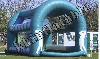 China Adult Inflatable Golf Sporting Inflatable Playground For Amusement for sale