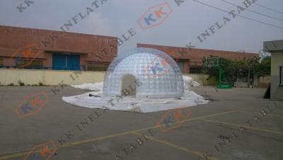China 6m Dia Clear Inflatable Bubble Tent Inflatable Transparent Dome For Event for sale
