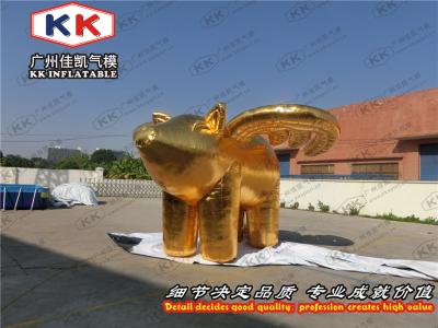 中国 魅力的な金広告の膨脹可能な漫画のモデルによってカスタマイズされる高力 販売のため
