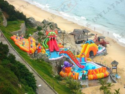 Cina La forte acqua gonfiabile di Gaint parcheggia la tela cerata del PVC per divertimento dell'acqua in vendita
