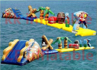 Cina Grande PVC di galleggiamento gonfiabile Tarpulin di Platone 0.55mm del parco dell'acqua per l'adulto in vendita