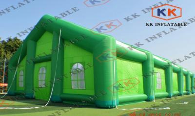 China Green Big Outdoor Inflatable Tent for Camping / Wedding Event for sale