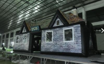 China 25 People Outdoor Inflatable Pub , Digital Printing Inflatable House for sale