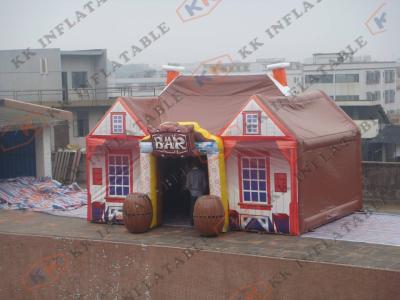 China CE Bar Inflatable Camping Tent  Rental Bussiness Water resistance for sale