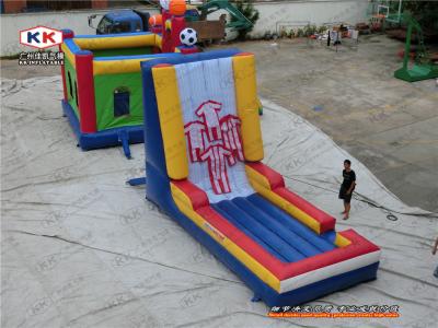China CE Body Velcro Wall inflatable amusement park For Jumping Hire for sale