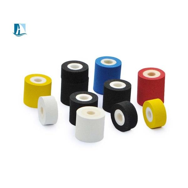 Quality 36X32 mm Thermal Transfer Ribbon Heating Film Hot Ink Roll in Yellow for Color for sale