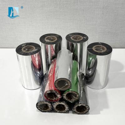 Cina Nastro di trasferimento termico a lato dell'inchiostro interno o esterno per la stampa di etichette per la cura del raso in vendita