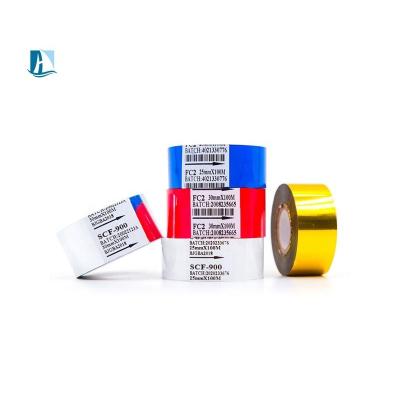 China SCF-900/SCF-905/SCF-910/LC1 Toner Reactive Foil for Laser Printer Coding on Packages for sale