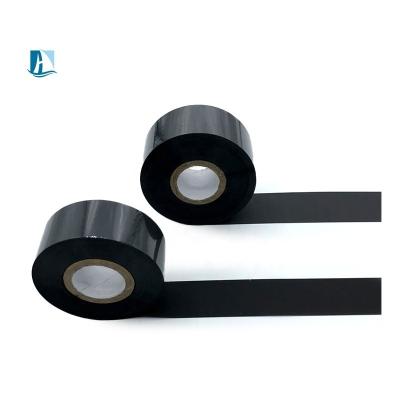 China Wax Black Resin Thermal Transfer Ribbon 110mm*300m Printer TTR Ribbon COMPATIBLE for sale