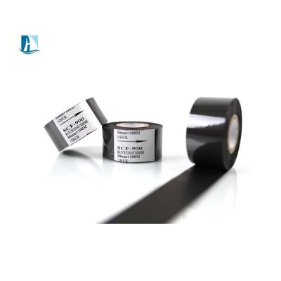 Cina Rubinetto di timbro a caldo in colore nero originale per stampante SCF900 30*100m richiesta personalizzata in vendita