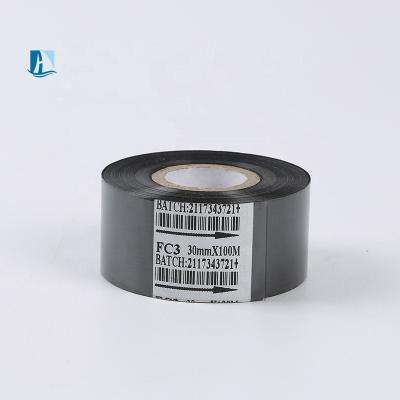 China HP-241B DY-8 Hot Date Coding Foil 20*100m 30*100m 35*100m Zwart Temperatuur 100C-160C Te koop