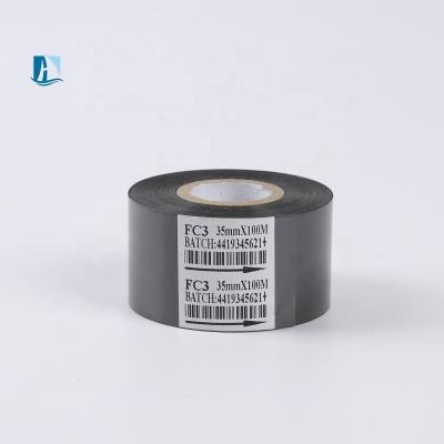China Faixa de carimbo quente de 30 mm de largura para codificação de data e lote 100M comprimento etiquetas necessárias à venda