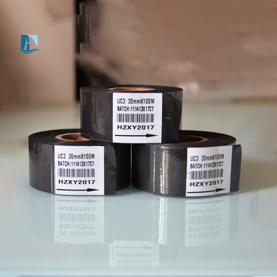 Cina Rubinetto di timbrazione a caldo compatibile SCF900 per codifica della data 30mm*100m COLORE ORE in vendita