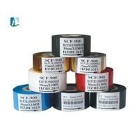 China Professional Rainbow Hot Stamping Foil Ribbon for Coding Machine Black for sale