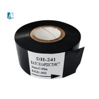 China 12mm Width Hot Stamp Ribbon in Customized Black Color for Printer Machine for sale