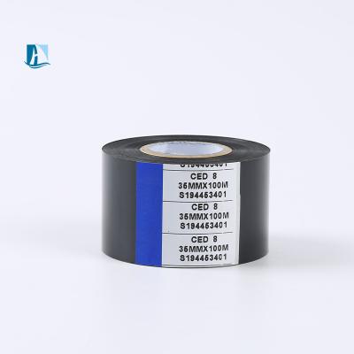 Cina 12 mm di larghezza Original Black Hot Stamp Ribbon Cutter per stampante di codifica professionale in vendita