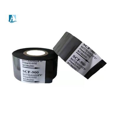 China 12mm Printer Ribbon SCF900 at for Barcode Label Printer Width 12mm 12mm for sale