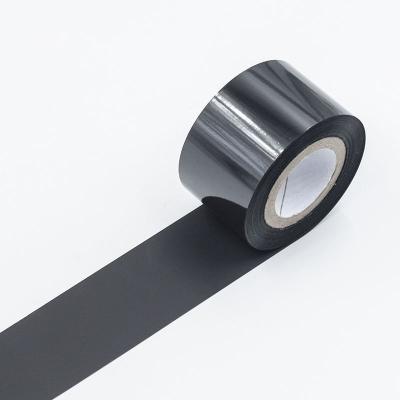 Cina Stampatore di etichette a stampa a caldo nastro di foglio 30*100m Nero per le esigenze di etichettatura in vendita