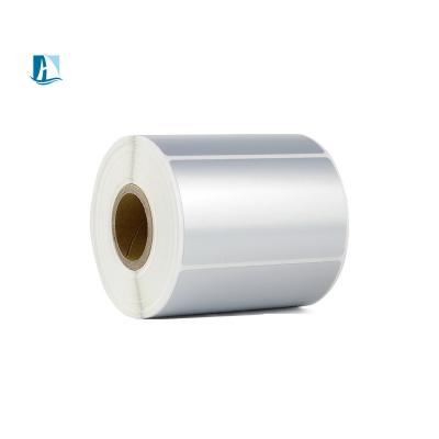 China 1 1 Replancement Defective Product Guarantee Thermal Barcode Paper Labels for Fax Machine for sale