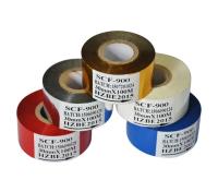 China Printer Ribbon 12mm Width 30mm x 100m Black Roll Compatible with Hot Stamp Coder for sale