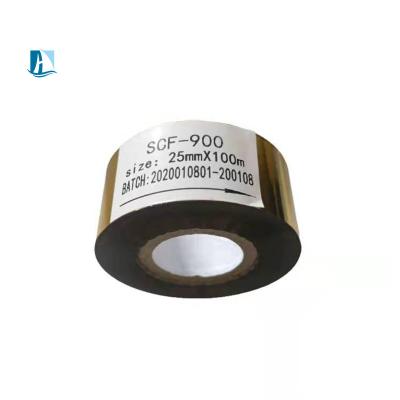 China HP241B Hot Stamping Foil Ribbon für 30*100m Schwarze Charge und Verfallsdatums Stempelmaschine zu verkaufen