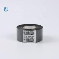 China Hot Stamping Ribbon Black 25mm Width 122m Length Date Coding Foil for Brass Letter Printer for sale