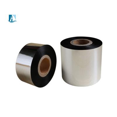 Cina Temperatura del nastro di trasferimento termico a base di resina di cera per etichetta nera 100C-160C per la stampa di etichette in vendita