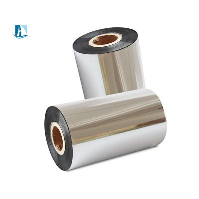 Cina Temperatura del nastro di trasferimento termico a base di resina di cera per etichetta nera 100C-160C per la stampa di etichette in vendita