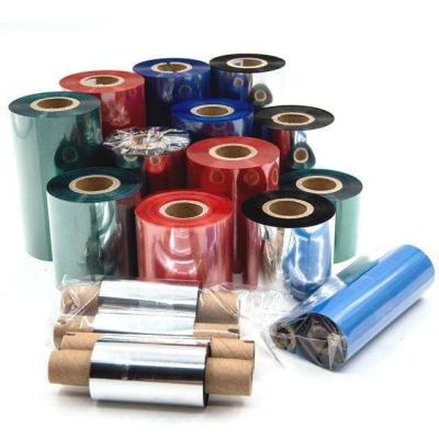Cina 110mm*300m Cera Resina Nera Inchiostro a Trasferimento Termico Nastro per Fast Coding Speed Color Printer in vendita