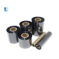China Print Production Date Plastic Ribbon Wax Label Printer Resin Ribbon For Bar Code for sale