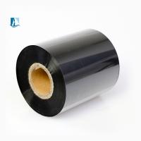 China Print Production Date Plastic Ribbon Wax Label Printer Resin Ribbon For Bar Code for sale