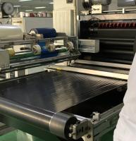 China Print Production Date Plastic Ribbon Wax Label Printer Resin Ribbon For Bar Code for sale