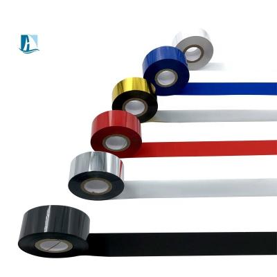 China Panasonic Compatible 55mm*100m Pet Adhesive Ribbon Ttr 33mmx600m para transferência térmica à venda